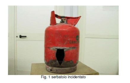 Le cause dello scoppio di bombole e serbatori di GPL